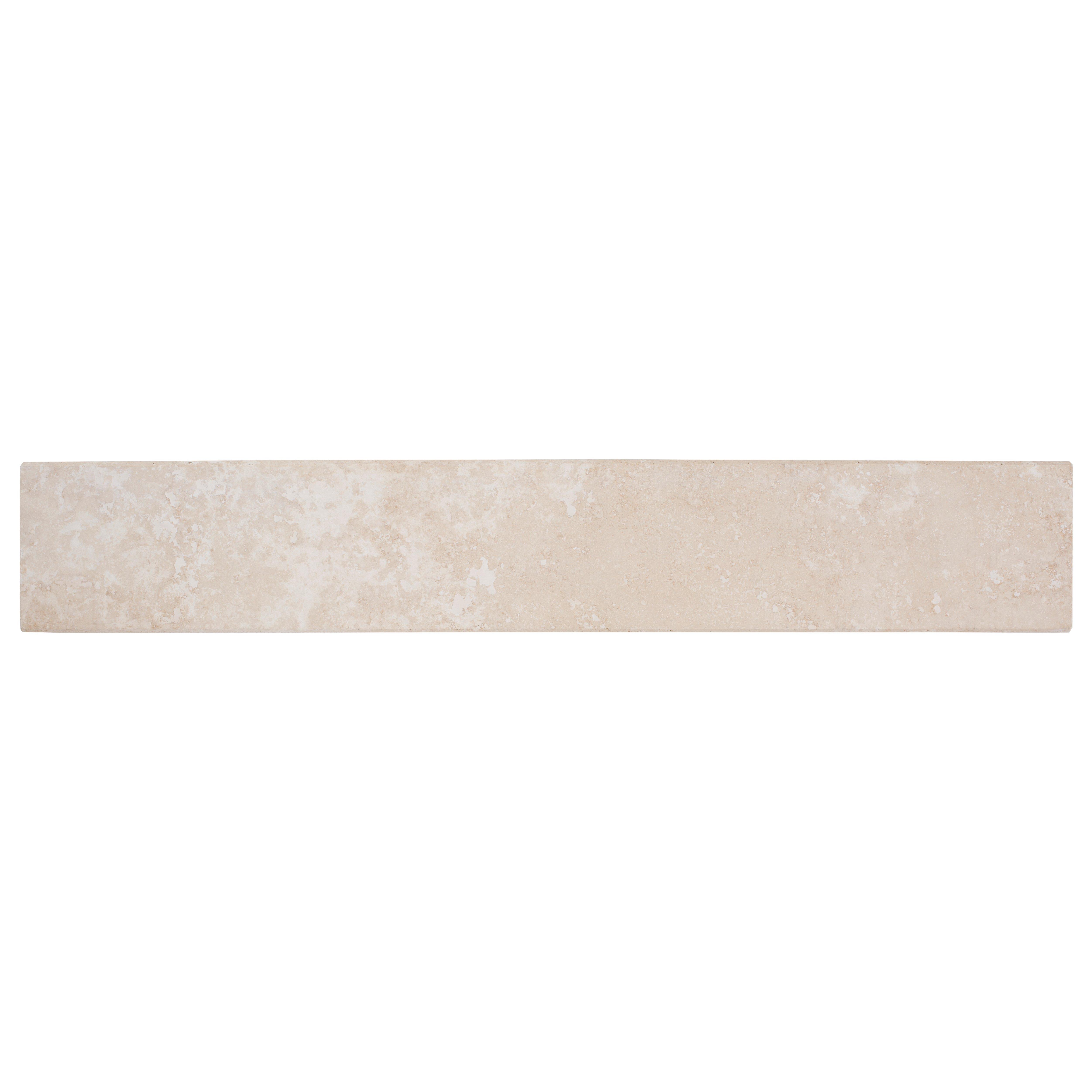 Classic Beige Travertine Window Sill - 6 x 74 - 100224294 | Floor and Decor