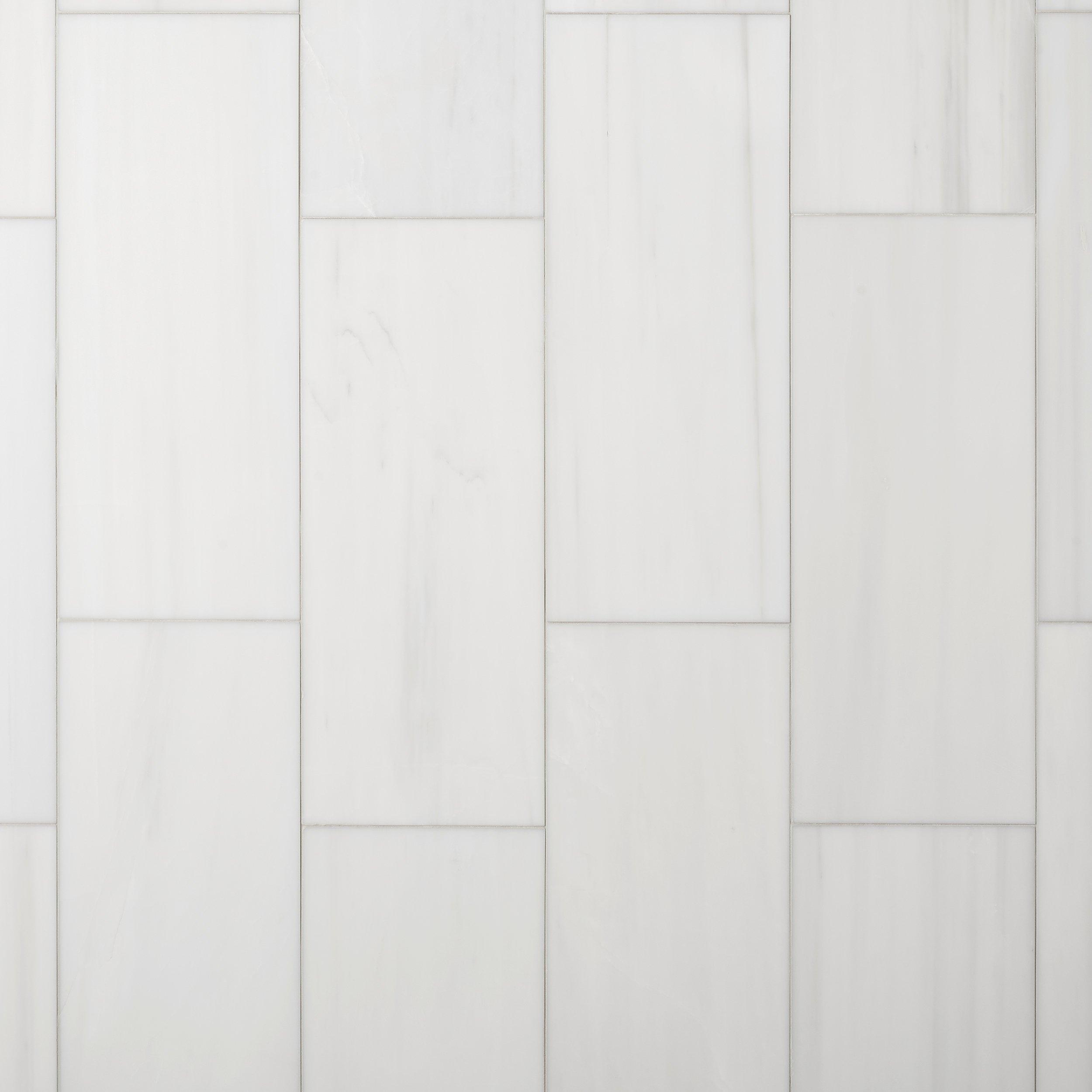 Dolomite Polished Marble Tile - 12 x 24 - 100469485 | Floor and Decor